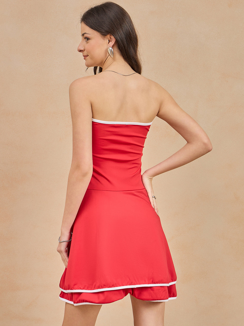 Contrast Binding Dress – Color Capital